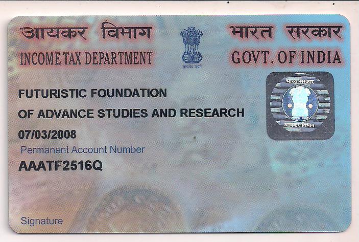 FUTURISTIC FOUNDATION OF ADVANCE STUDIES AND RESEARCH